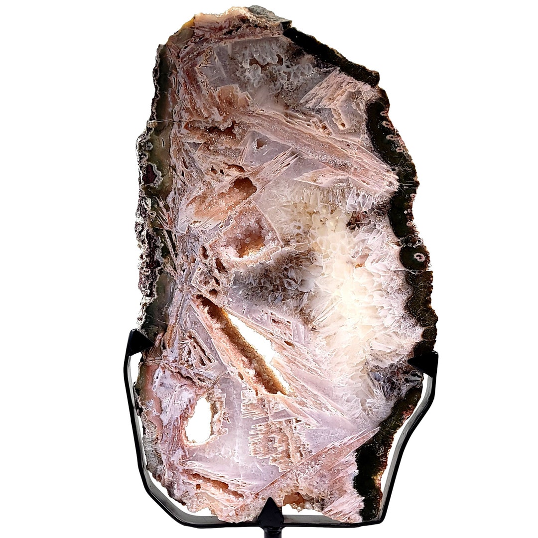 Pink Purple Amethyst Crystal Slab Large 19 Rare Sparkling Druzy Geodes ...