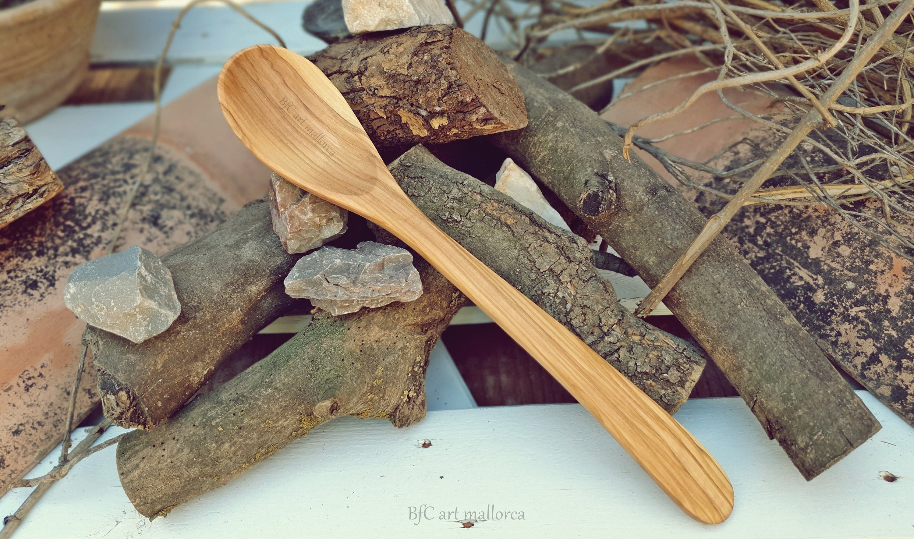 Curved Spoon, Curved Craft Spoon, Spoon For Eating, Cooking Spoon ...