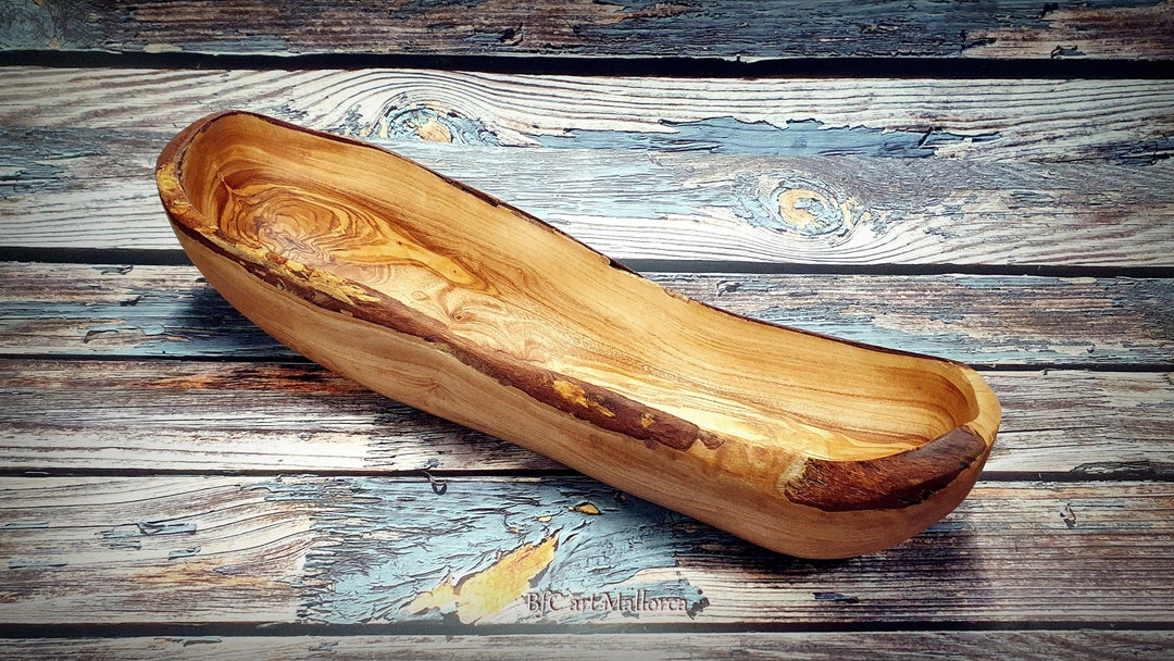 Handcrafted Wooden Fruit Plate - Rustic Bowls for a Charming Table ...