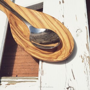 Customizable Spoon Rest Spoon Holder Rest Olive Wood Spoon - Etsy