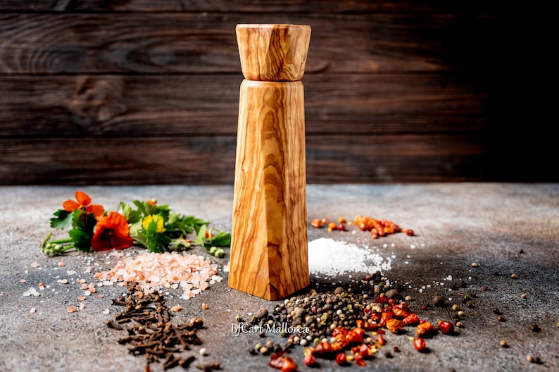 Custom Pepper Mill Grinder Customizable Salt Mill Pepper - Etsy