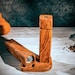 Elegant Olive Wood Pepper Mill Set, Square Design With Ceramic Grinders ...