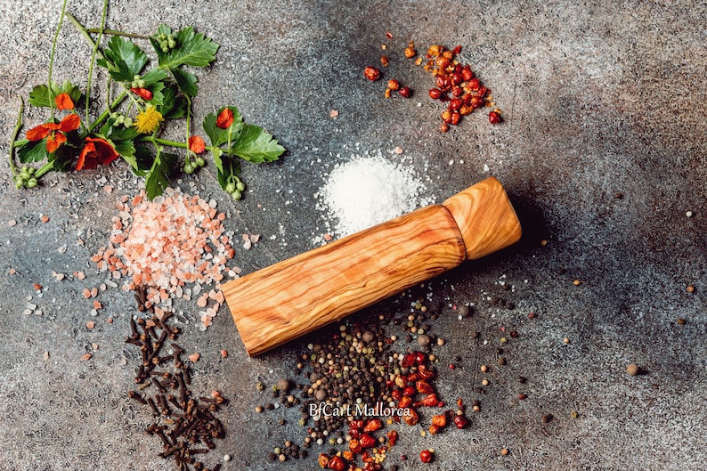 Custom Pepper Mill Grinder Customizable Salt Mill Pepper - Etsy