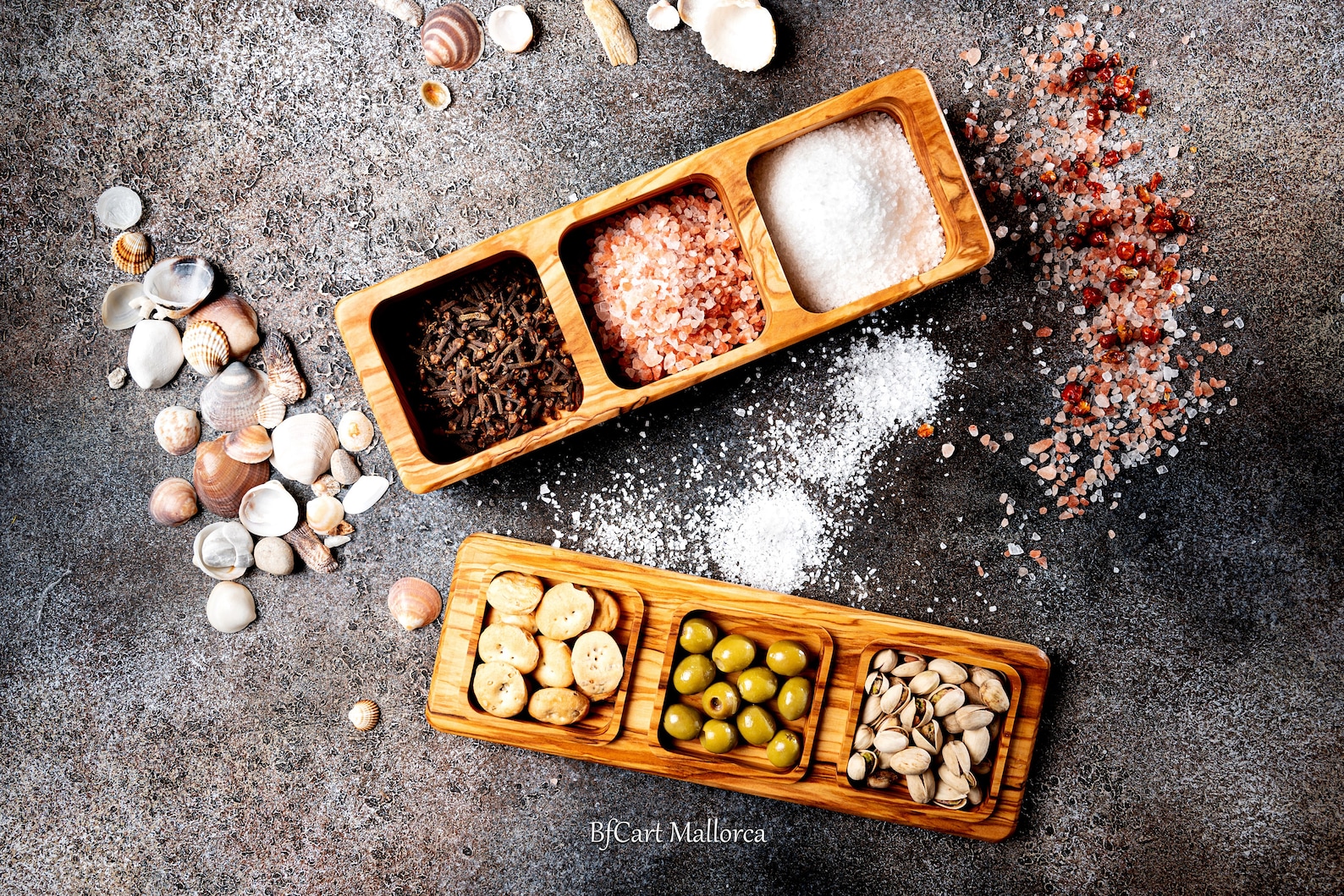 Olive Wood Salt Box With a Lid Kitchen Salt Box Large Salt | Etsy
