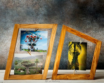 Olive Wood Photo Frames - Etsy