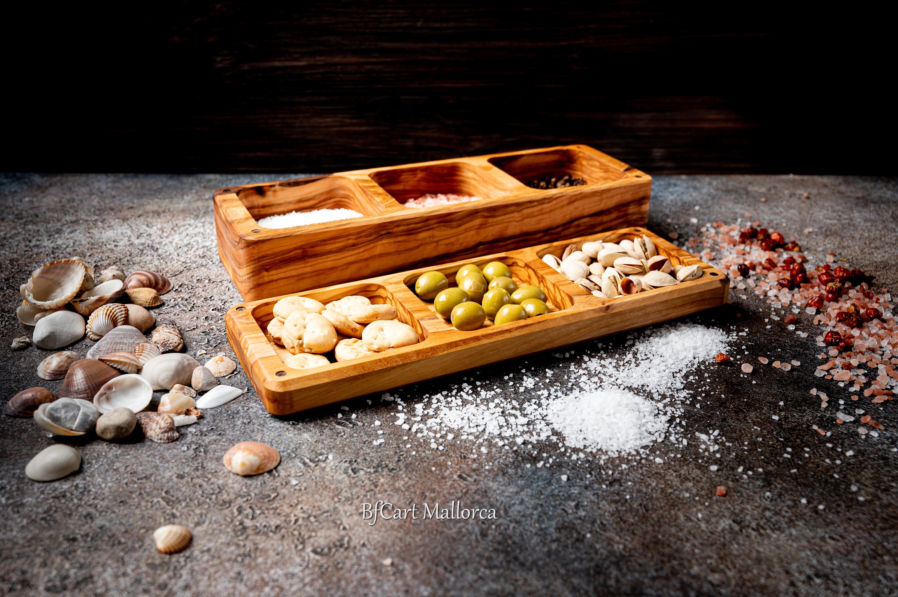 Large Salt Shaker With a Useful Lid and 3 Compartments of - Etsy