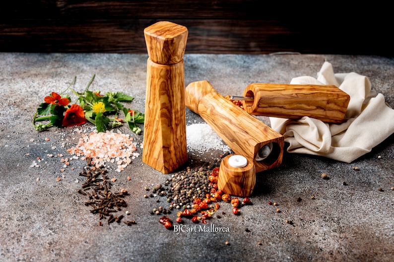 Custom Pepper Mill Grinder Customizable Salt Mill Pepper - Etsy