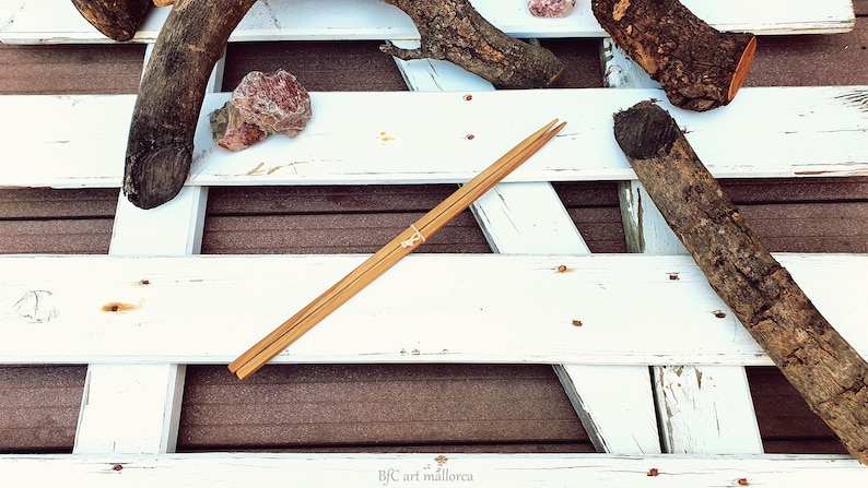 Handmade Olive Wood Chopsticks, Reusable Japanese Chopsticks (4 Pcs) - Etsy