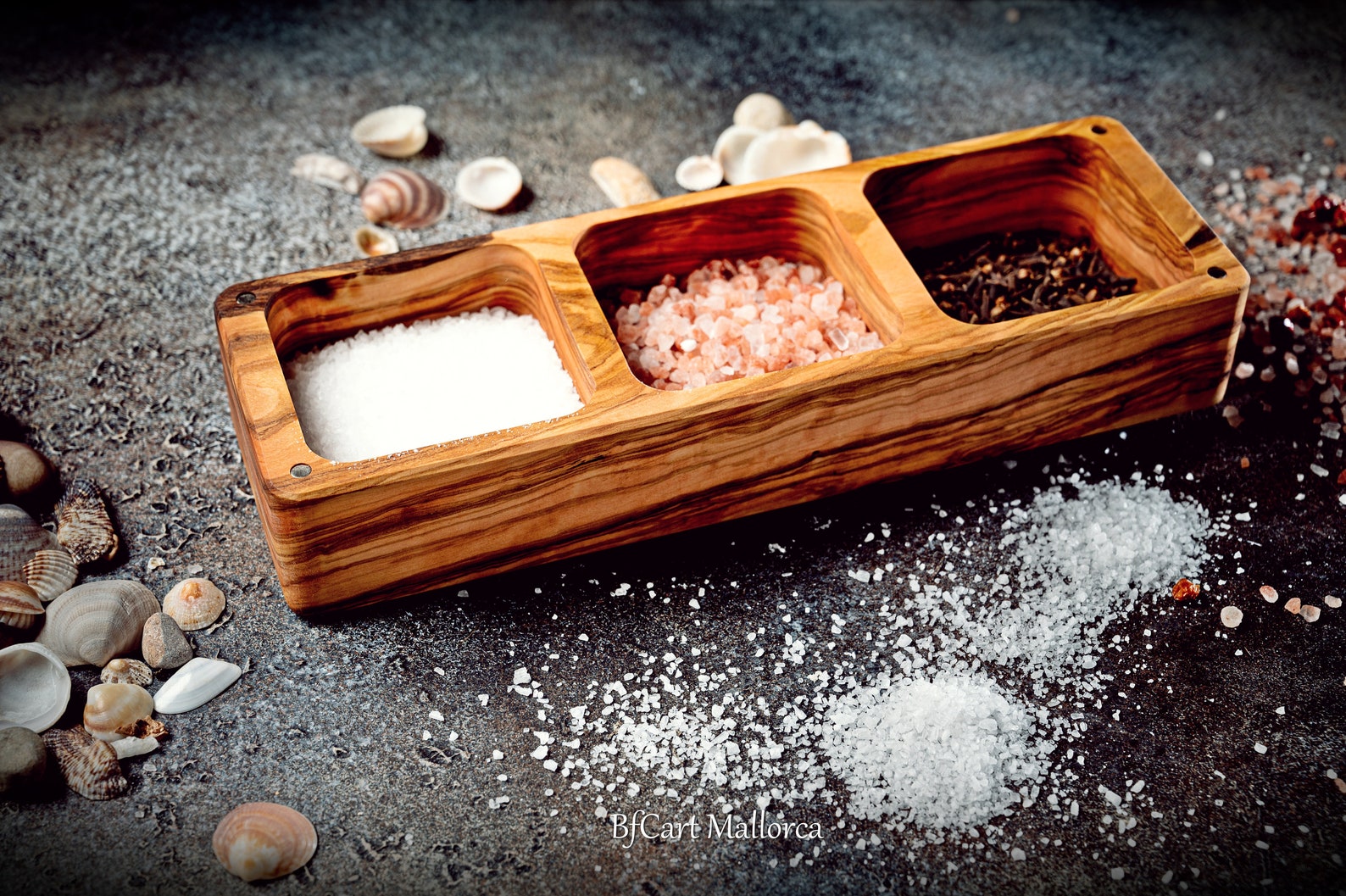 Large Salt Shaker With a Useful Lid and 3 Compartments of - Etsy