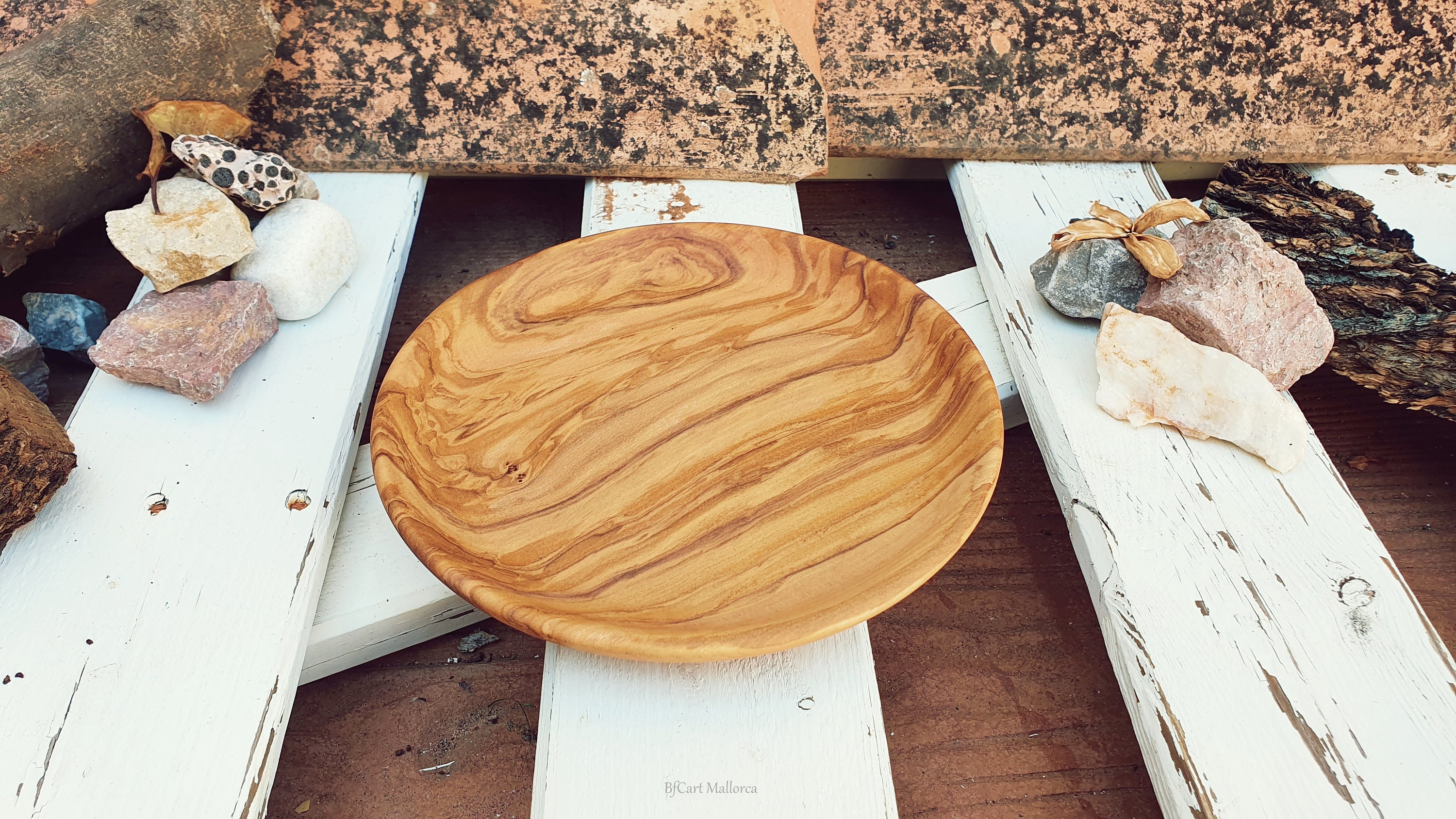 Wooden Plate Appetizers Sauce Plates Small Plate Olive Wood | Etsy