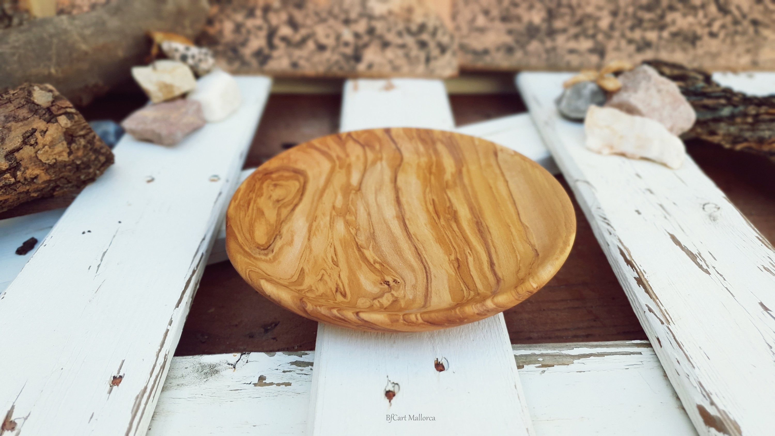 Wooden Plate Appetizers Sauce Plates Small Plate Olive Wood | Etsy