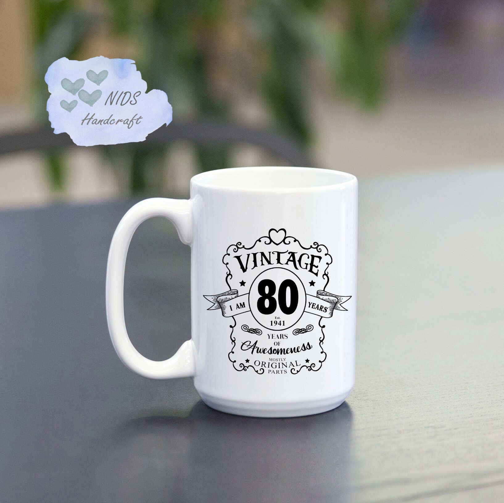 80th Birthday Gift 80th Birthday Gift for Men Vintage 80th - Etsy