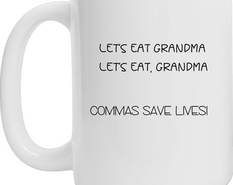 Commas Save Lives - Etsy
