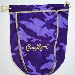 Crown Royal Bags Your Choice of Many Colors / Styles Variety Build a ...