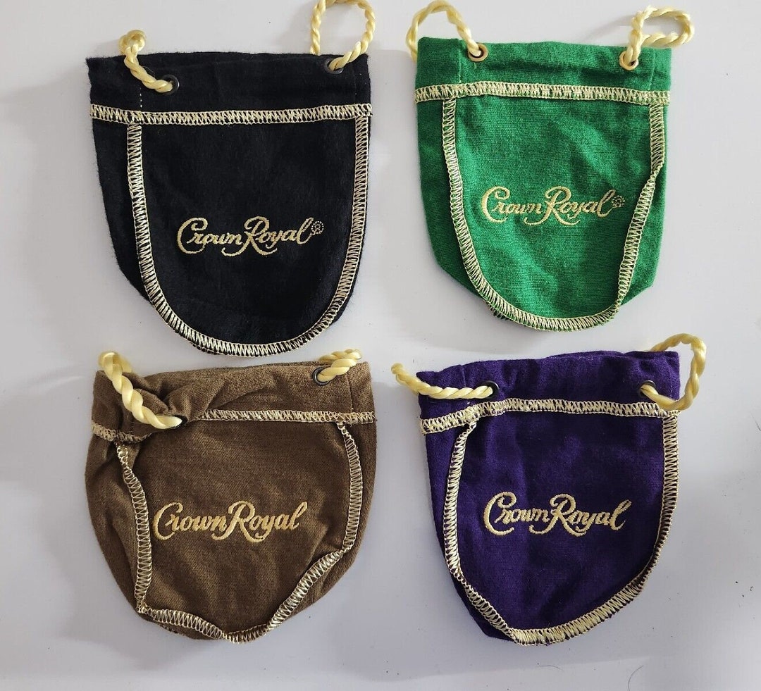 Crown Royal Mini Drawstring Bags Small Shooter 50ml Tiny 4 Your Choice ...