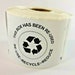This Box Has Been Re-used Re-use Recycled Reduce Shipping Label ...