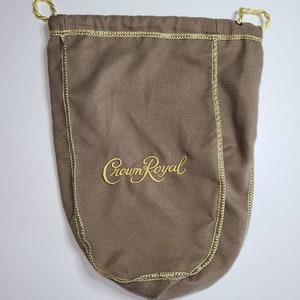 Crown Royal Bags Your Choice of Many Colors / Styles Variety Build a ...