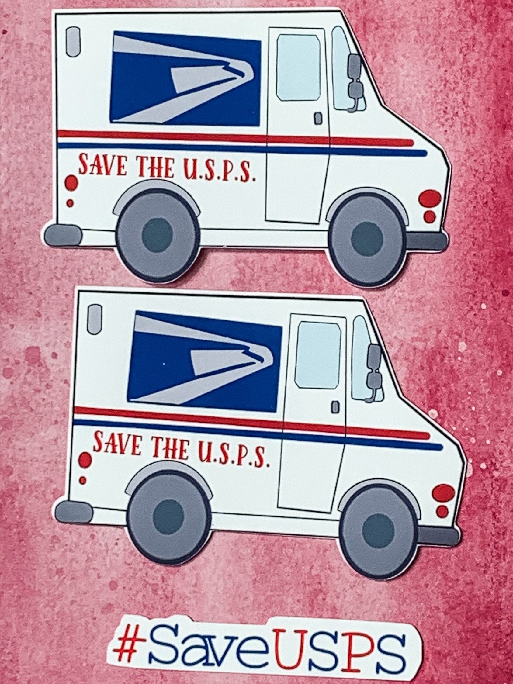 Save USPS Sticker Set/postal/saveusps/stickergiftset - Etsy