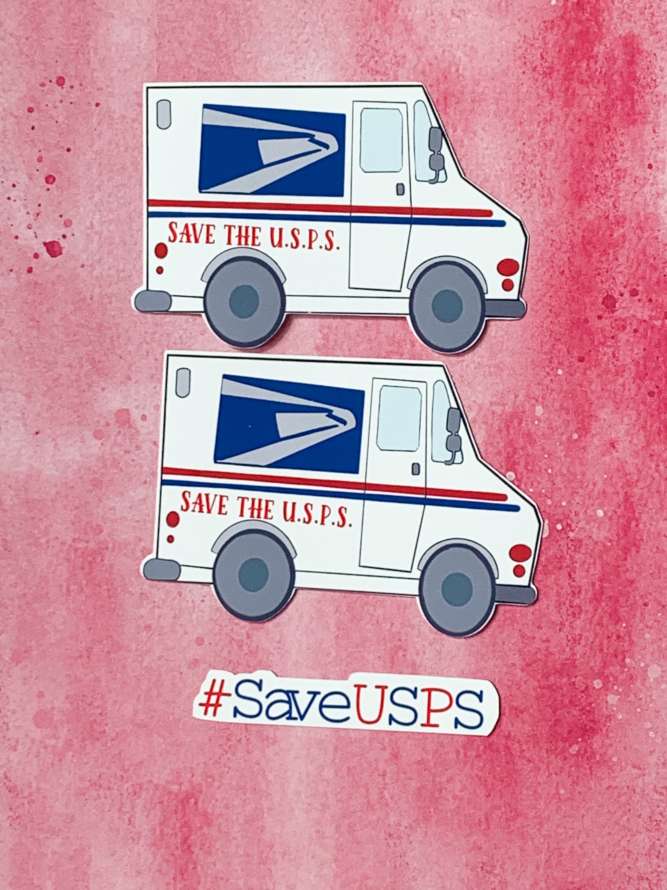 Save USPS Sticker Set/postal/saveusps/stickergiftset - Etsy