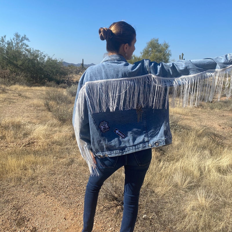 Fringe Denim - Etsy