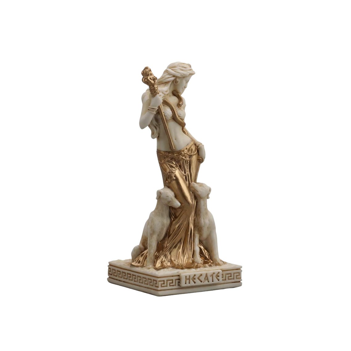 Mini Hecate Goddess White Color Statue 9cm - Etsy