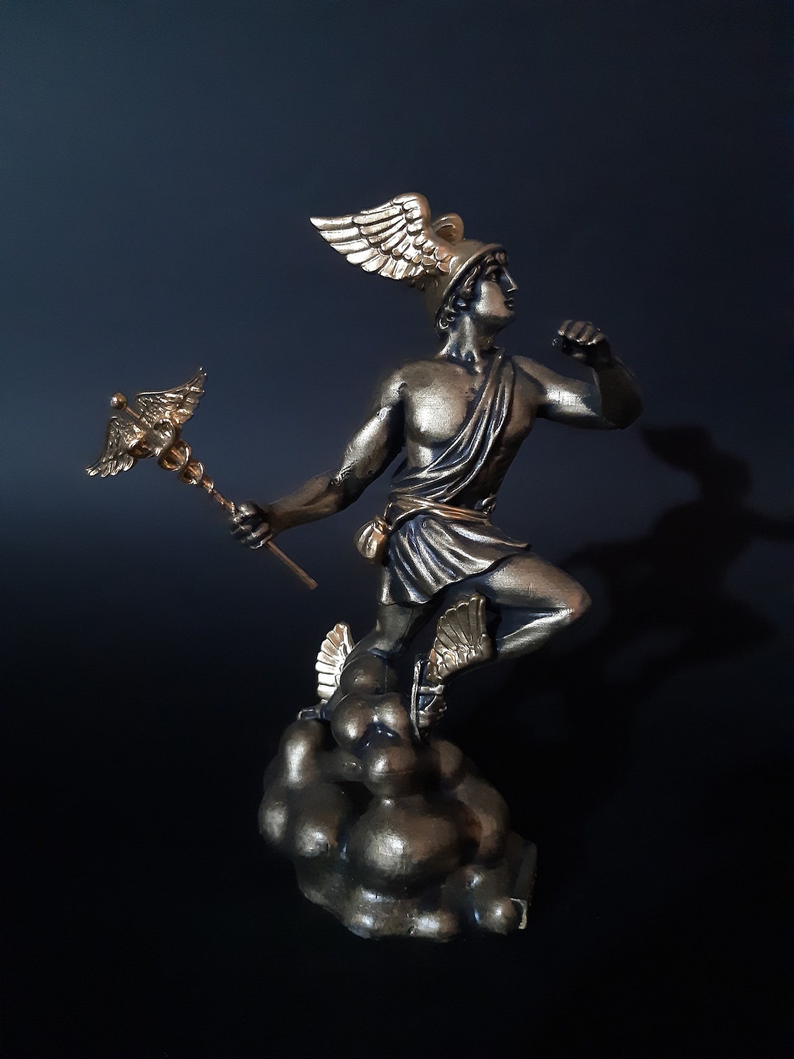 Hermes Greek God Statue Ancient Greek Roman Mythology Handmade | Etsy