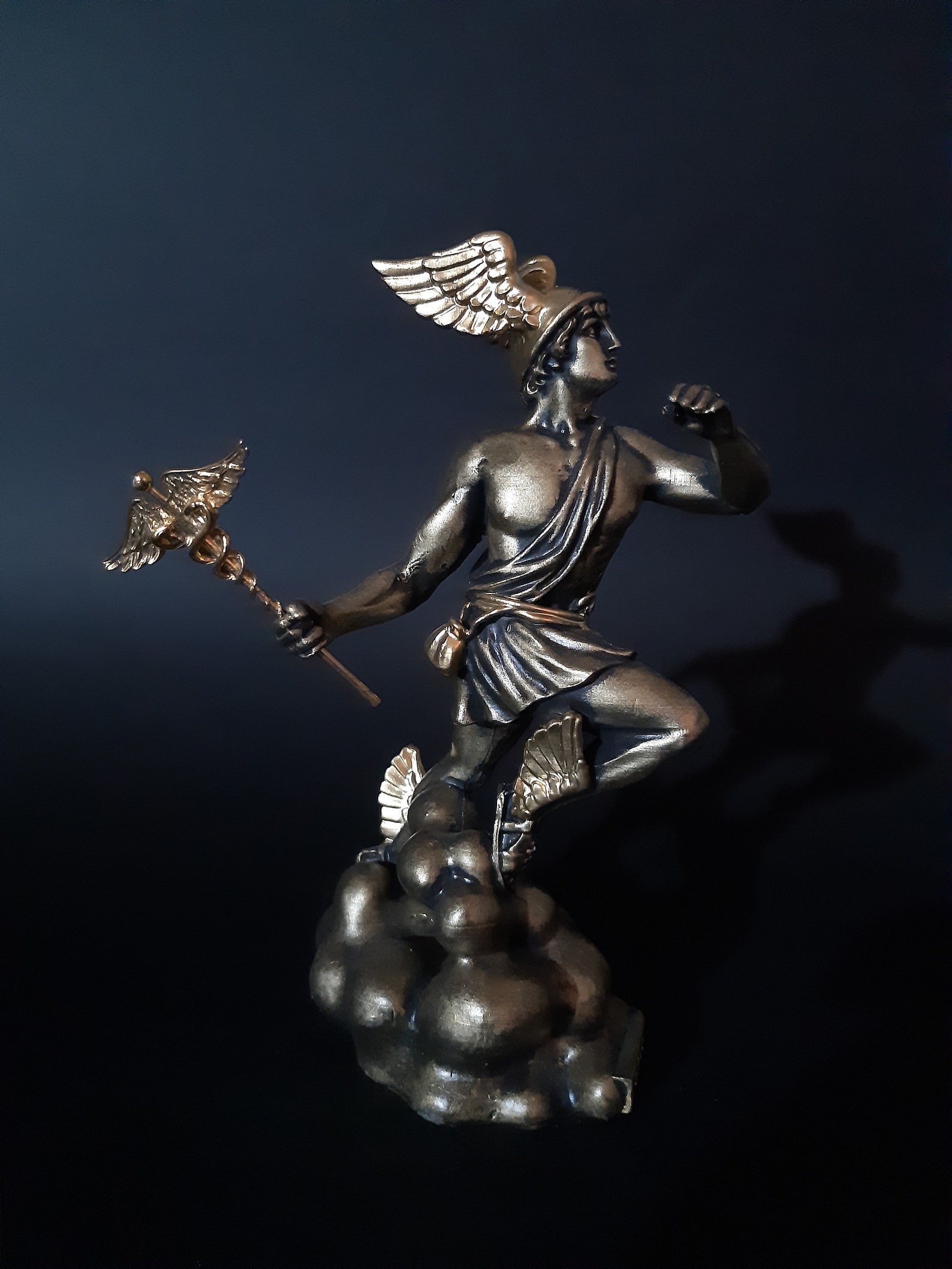 Hermes Greek God Statue Ancient Greek Roman Mythology Handmade | Etsy