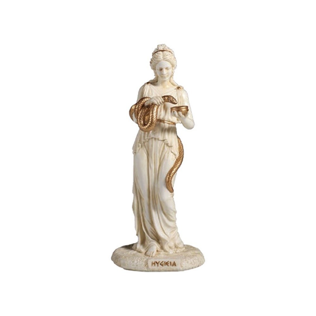 Hygeia Statue Goddess of Health Handmade Ancient Greek Roman Mythology ...