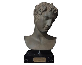 Ancient Greek Art, Marathon Boy Bust, Greek Sculpture - Etsy