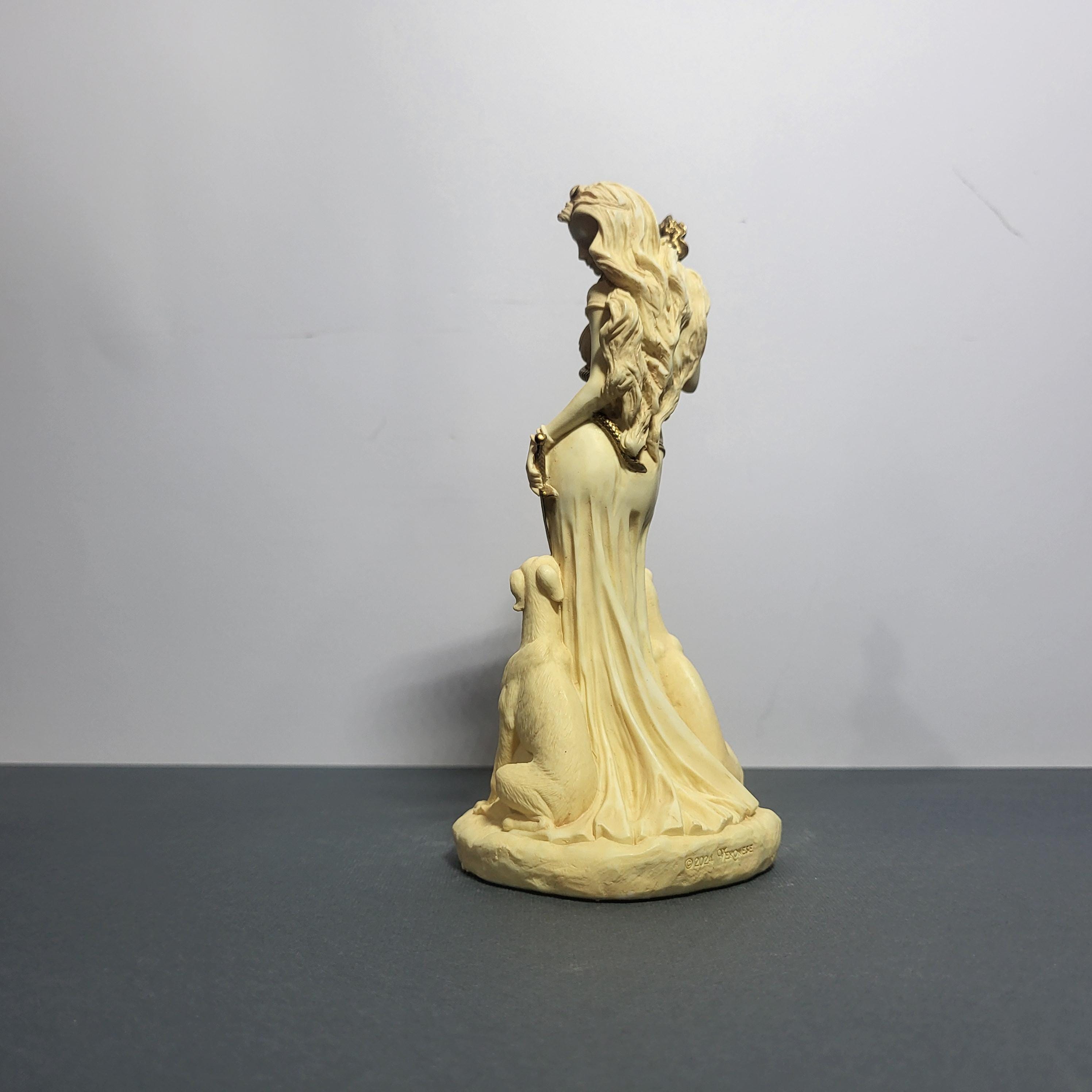 Hecate Goddess Statue Patina Color Statue 15.50cm - Etsy