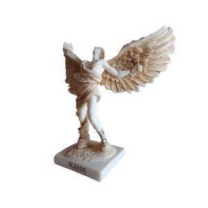 Icarus Sculpture Ancient Greek Roman Mythology Alabaster Statue 15cm 5. ...