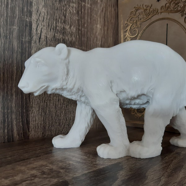 Concrete Bear Statue - Etsy