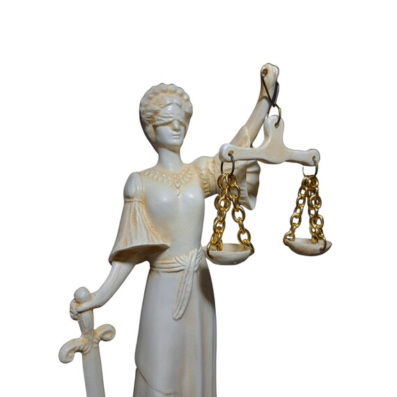 Themis Goddess Sculpture Greek Marble Handmade Museum Finish - Etsy