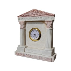 Parthenon Ancient Greek Statue Table Clock 10cm - Etsy