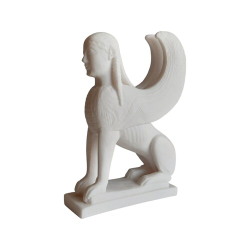 Sphinx of Delphi a Mythological Female Monster Alabaster - Etsy