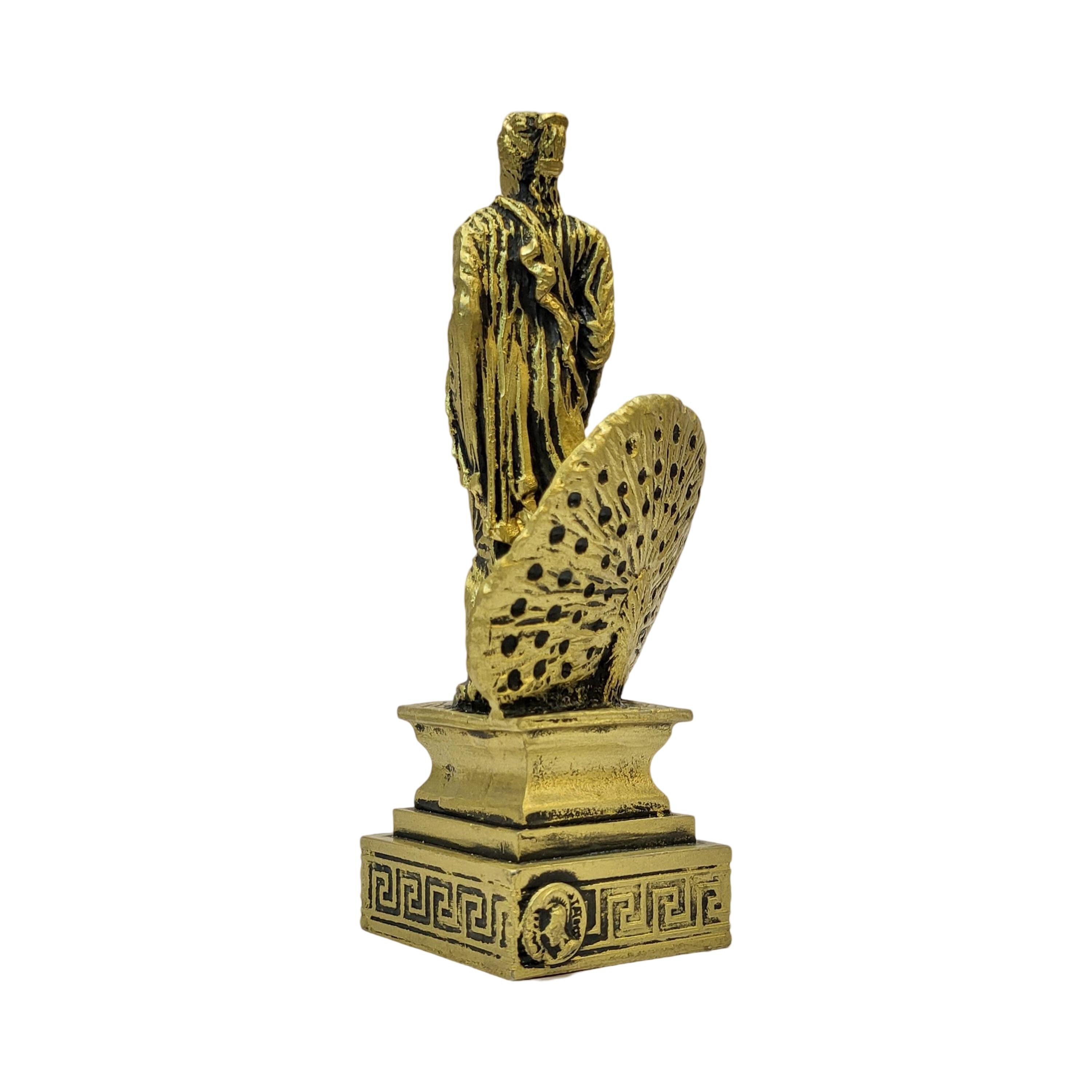 Hera Goddess Statue Vintage Sculpture 16cm Greco-roman Mythology Gold ...