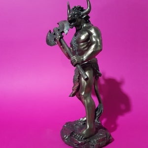 Minotaur Statue Greek Mythology Bronze Sculpture 28cm | Etsy