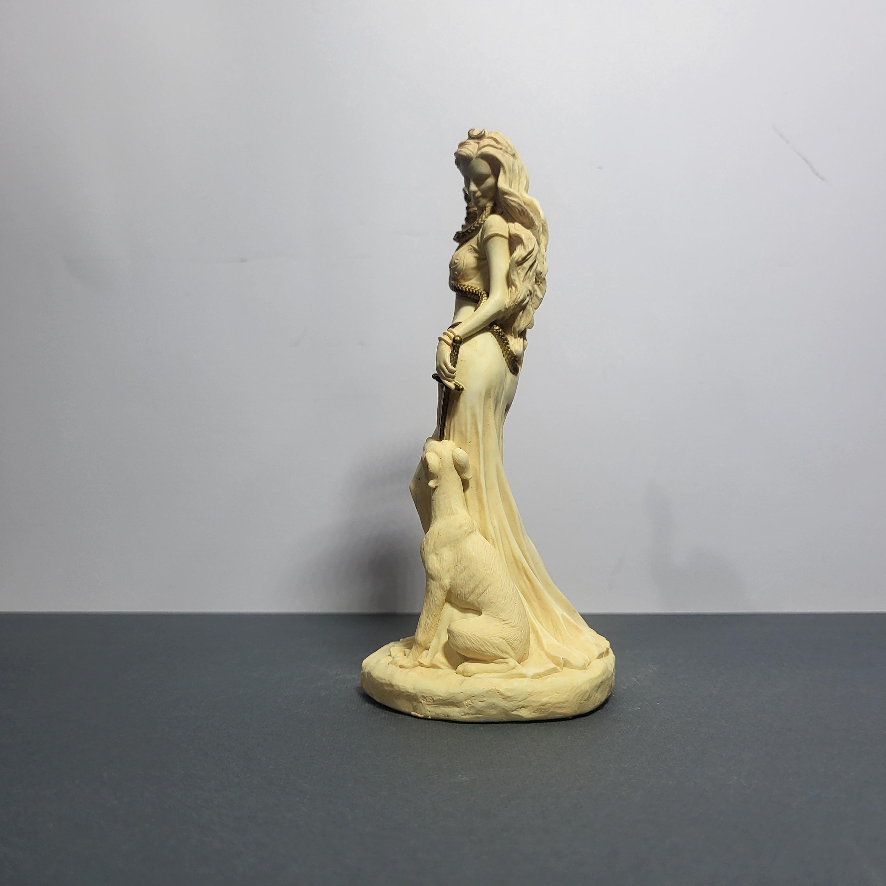 Hecate Goddess Statue Patina Color Statue 15.50cm - Etsy