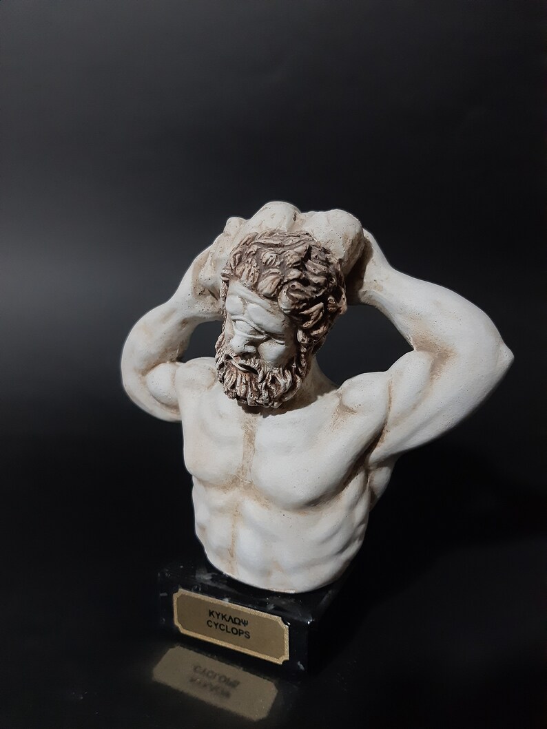 Cyclops Statue Greek Mythology Monster Handmade Figurine - Etsy