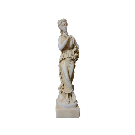 Persephone Greek Goddess Sculpture Handmade Alabaster Statue - Etsy