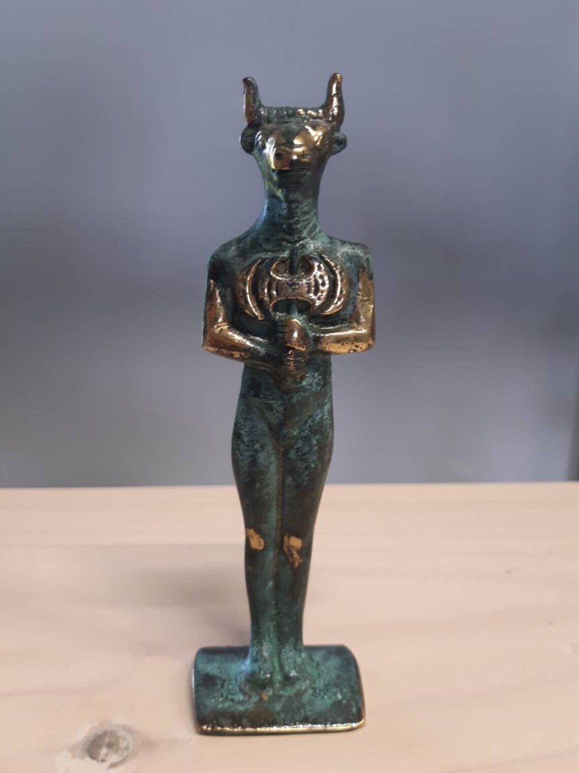 Minotaurus Bronze Replica Sculpture Greek Handmade Statue 15cm - Etsy