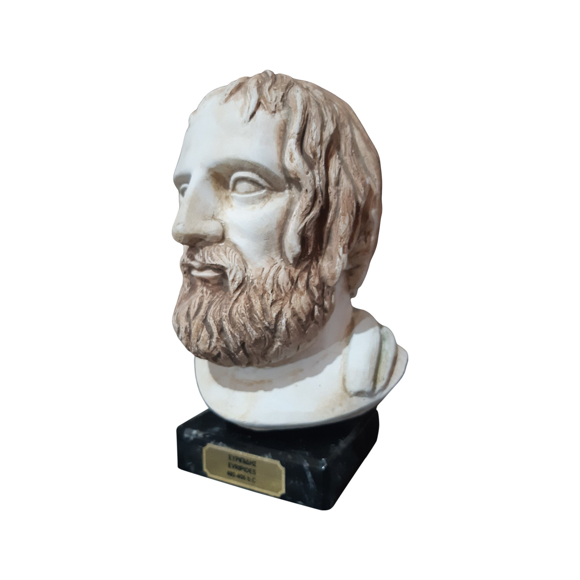 Euripides Bust Sculpture Tragedian of Classical Athens Statue - Etsy