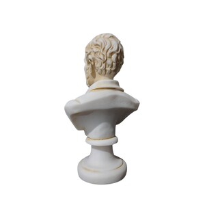 Richard Wagner Musician Bust Statue Made of Alabaster Sculpture - Etsy