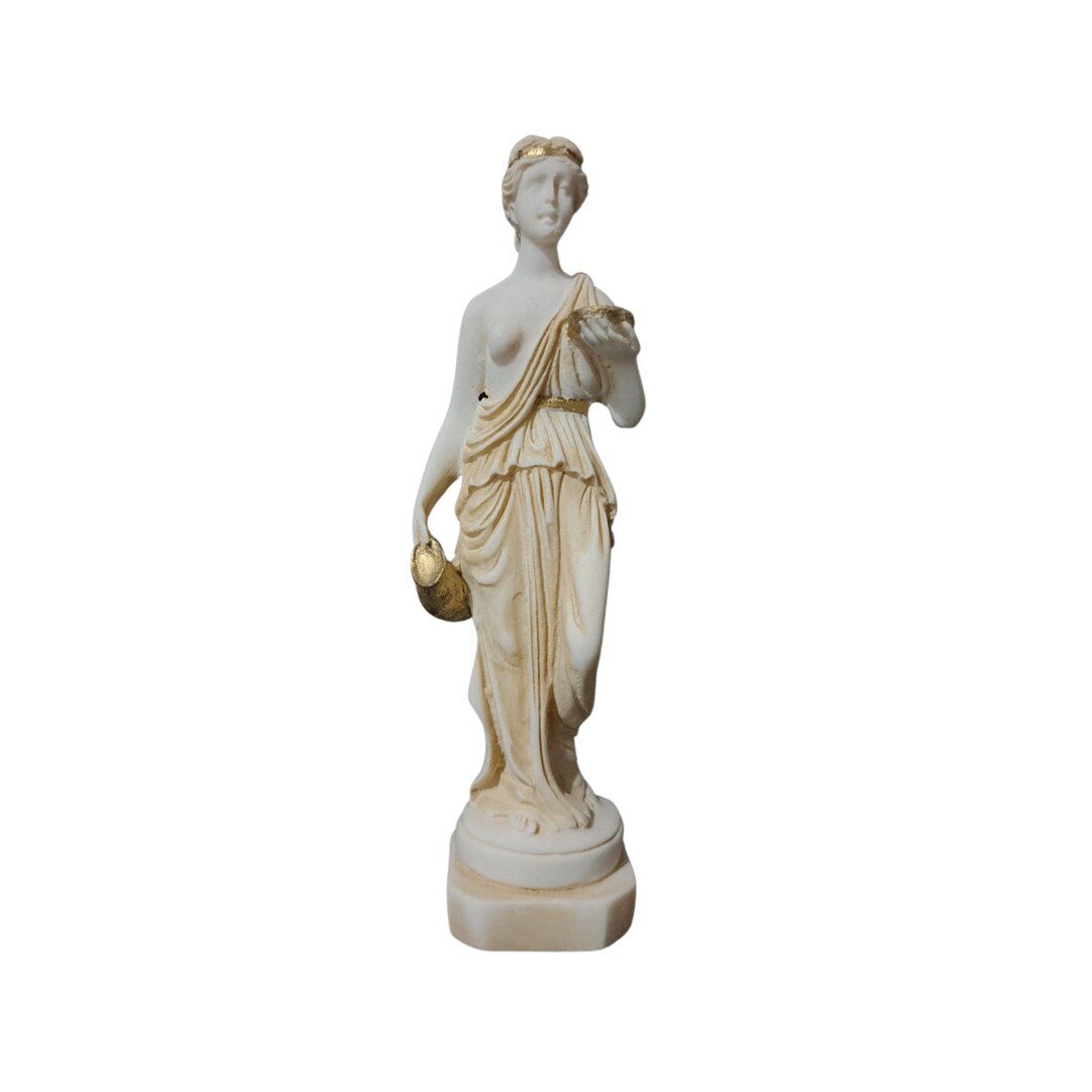 Hebe Statue Ancient Greece Goddess Sculpture 15cm - Etsy