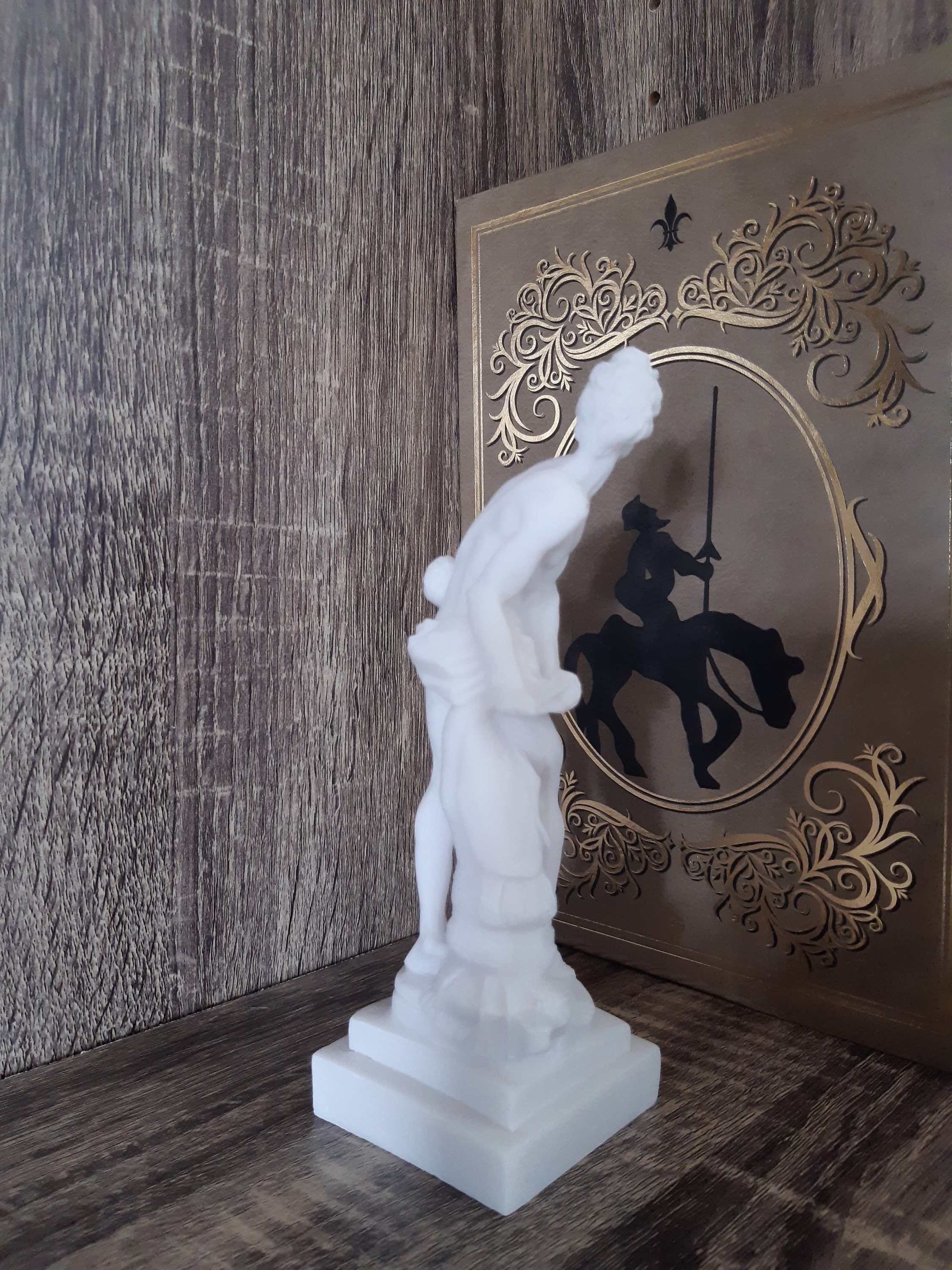 David With a Sling Alabaster Greek Replica Handmade Statue - Etsy Australia