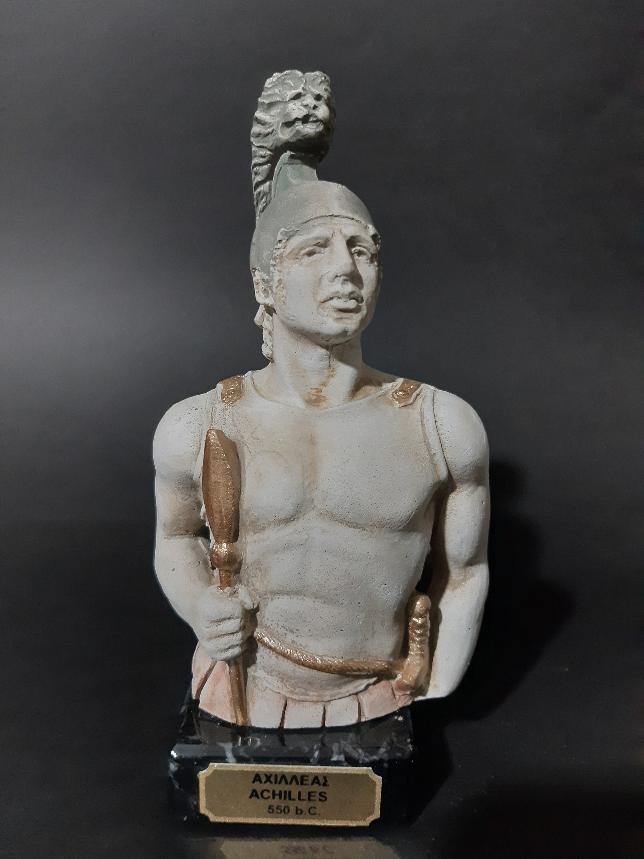 Achilles Greek Hero Statue
