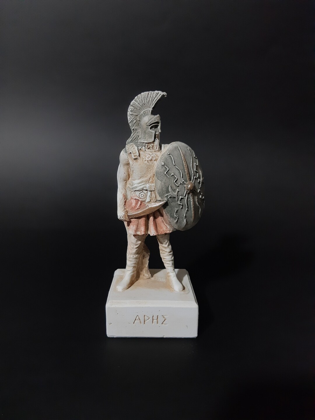 Ares Greek Roman God Statue Handmade Plaster Sculpture 14cm - Etsy