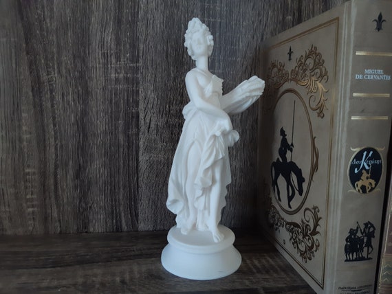 Demeter Goddess Statue Made of Alabaster - Etsy