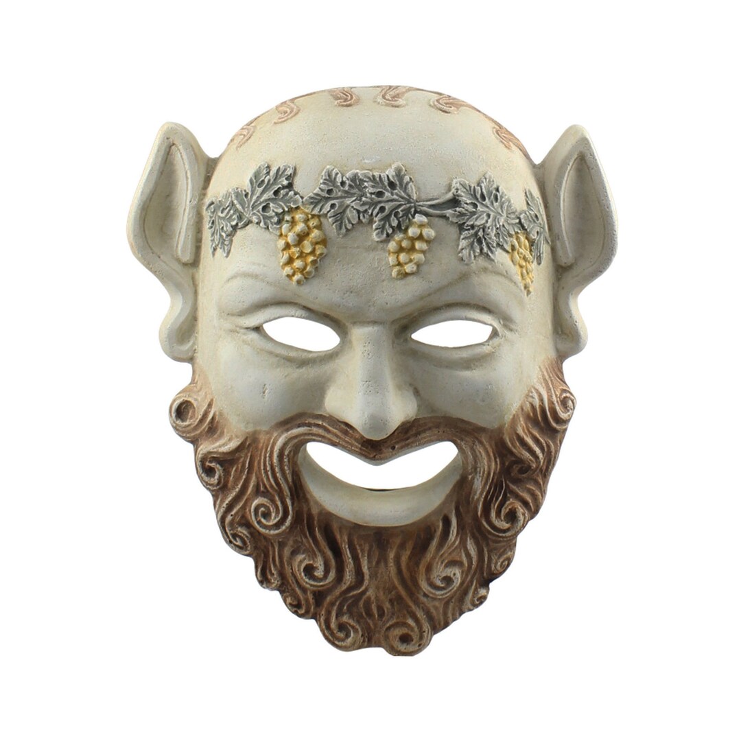 Satyr Wall Mask Sculpture 25cm - Etsy