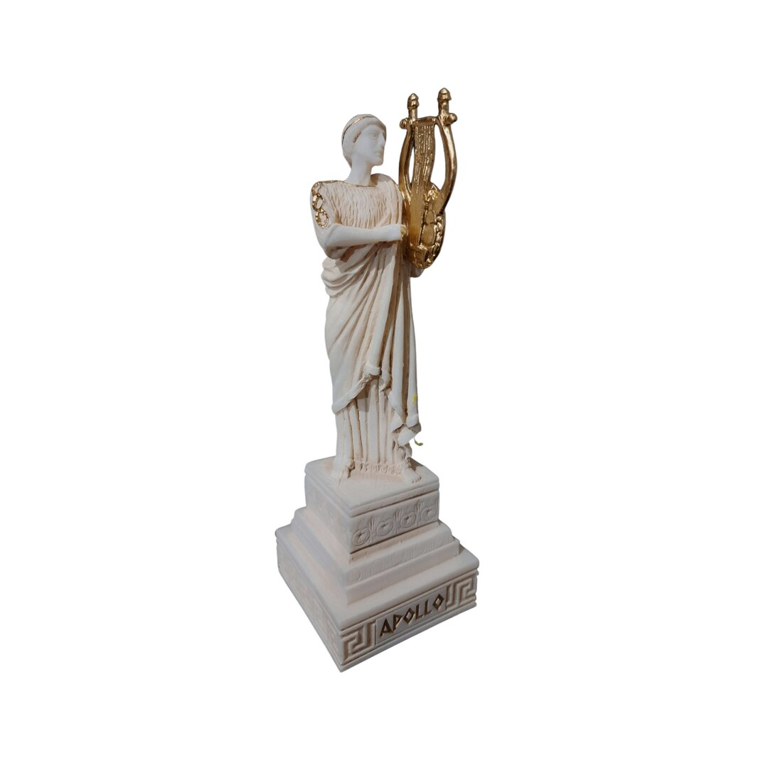 Apollo God Statue Totally Handmade of Alabaster - Etsy